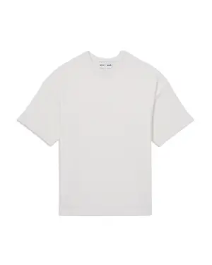 REISS Les 100 Ciels Knitted T Shirt - Ivory