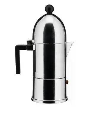 ALESSI La Cupola Induction Espresso Coffee Maker - Silver
