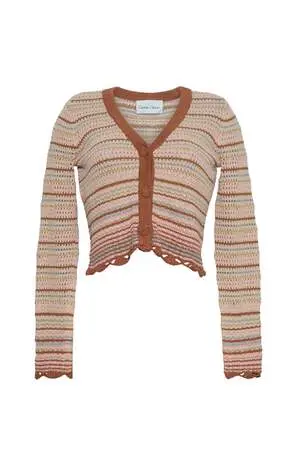 Cara Cara Striped Cardigans For Women