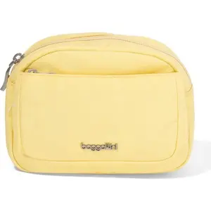 BAGGALLINI Small Pocket Cosmetic Pouch - Butter Yellow
