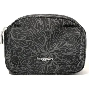 BAGGALLINI BAGGALLINI Small Pocket Cosmetic Pouch Midnight Blossom Print