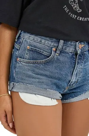 LEEM Shorty Cutoff Denim Shorts