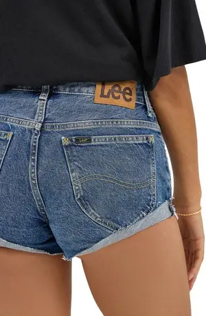 LEEM Shorty Cutoff Denim Shorts