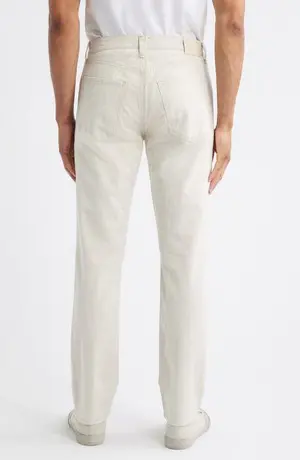 Citizens Of Humanity Elijah Relaxed Straight Stretch Linen & Cotton Pants