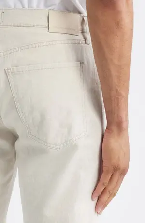 Citizens Of Humanity Elijah Relaxed Straight Stretch Linen & Cotton Pants