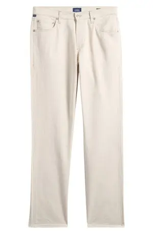 Citizens Of Humanity Elijah Relaxed Straight Stretch Linen & Cotton Pants