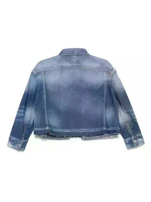 Dsquared2 Fringed Denim Jacket