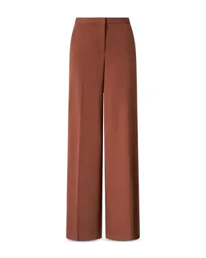 Pinko Pergamino Wide Leg Trousers - Cinnamon