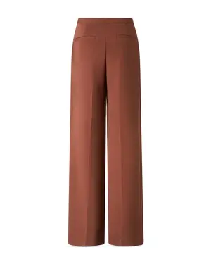 Pinko Pergamino Wide Leg Trousers - Cinnamon