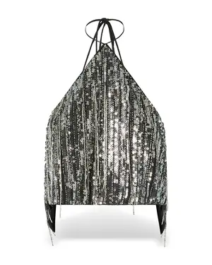 Pinko Embellished Halter Top