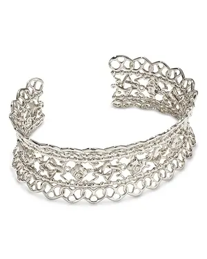 Kendra Scott Krista Lace Cuff Bracelet - Silver