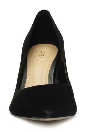 AREZZO Emily Pointed-toe Pumps - Black