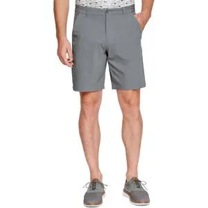 Johnston & Murphy Xc4 Performance Flat Front Shorts - Grey