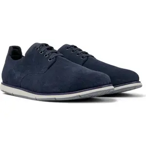 Camper Smith Plain Toe Derby - Navy