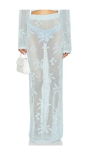 SNDYS. Terra Maxi Skirt - Glacial