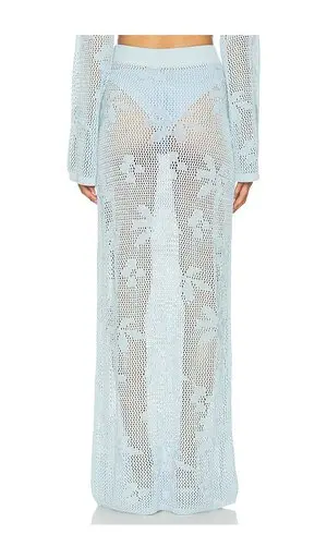 SNDYS. Terra Maxi Skirt - Glacial
