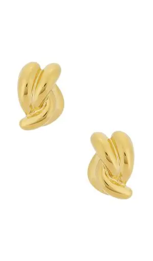 PETIT MOMENTS Barrco Knot Earrings - Gold