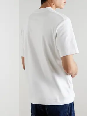 Sunspel Supima Cotton-jersey T-shirt - White