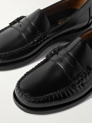 SEBAGO Classic Dan Leather Penny Loafers - Black