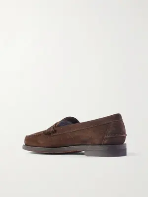 SEBAGO Classic Dan Suede Penny Loafers - Brown