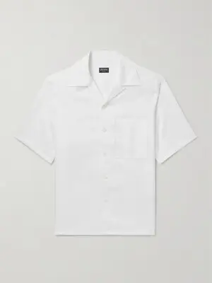 Men's White Collared Shirts