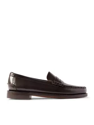 SEBAGO Classic Dan Leather Penny Loafers - Brown