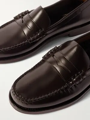 SEBAGO Classic Dan Leather Penny Loafers - Brown