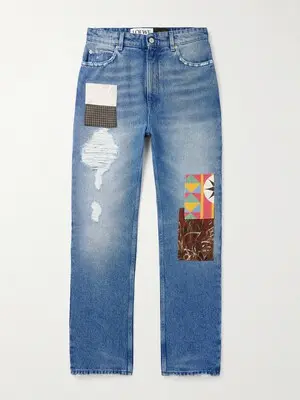 Loewe Distressed Jeans For Men
