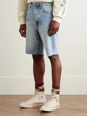 MANAAKI Tama Slim-fit Denim Shorts