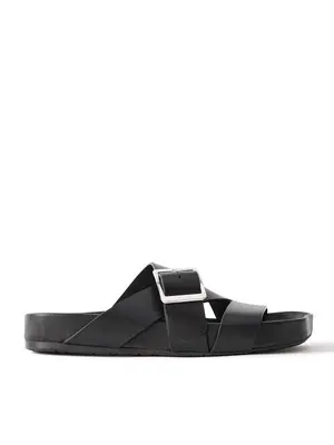 Buckled Slides Slipper