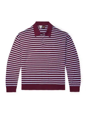 Loewe Long Sleeve Polos For Men