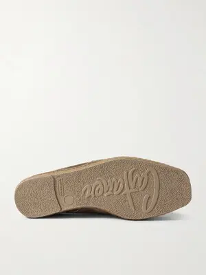 CastaÑer Parker Collapsible-heel Suede Espadrilles - Brown
