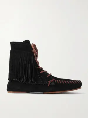 Women's Fringed Boots