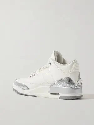 Nike Air Jordan 3 Retro Leather Sneakers