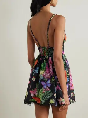 Charo Ruiz Ibiza Issya Printed Mini Dress