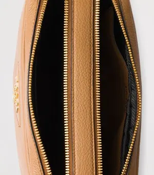 Prada Small Leather Cross-body Bag - Brown