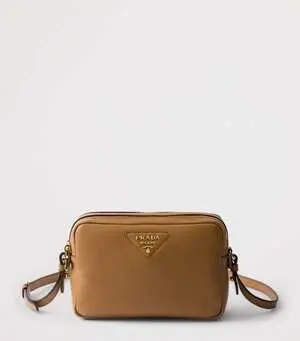 Prada Small Leather Cross-body Bag - Brown
