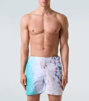 Orlebar Brown X Gray Malin Bulldog Swim Trunks