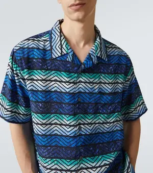 Missoni Zigzag Bowling Shirt