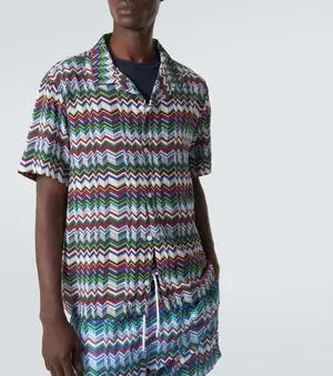 Missoni Zigzag Bowling Shirt - Multicoloured