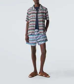 Missoni Zigzag Bowling Shirt - Multicoloured
