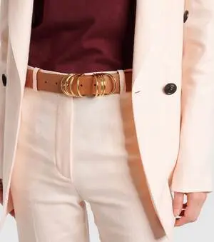 TOD'S Embellished Leather Belt