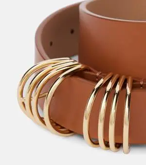 TOD'S Embellished Leather Belt
