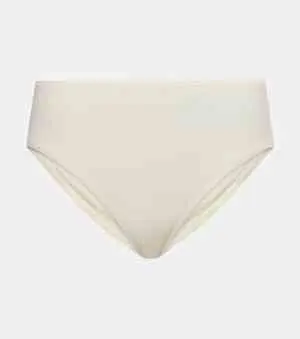 KARLA COLLETTO High-rise Bikini Bottom - White