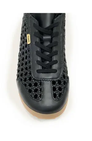 ALLSAINTS Kenny Woven Runner Sneakers - Black