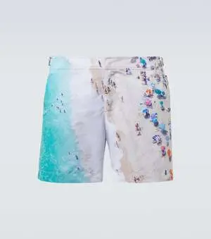 Orlebar Brown X Gray Malin Bulldog Swim Trunks - Multicoloured