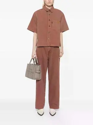 HAIKURE Bonnie Twill 45 Jeans - Brown
