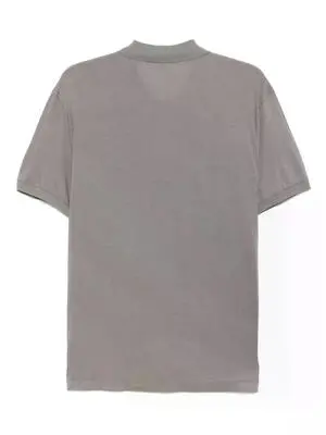 JAMES PERSE Luxe Lotus Jersey Polo Shirt - Grey