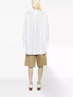 Mark Kenly Domino Tan Solin Cotton Dobby Shirt