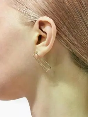 Shihara 18kt Yellow Prism Diamond Single Earring